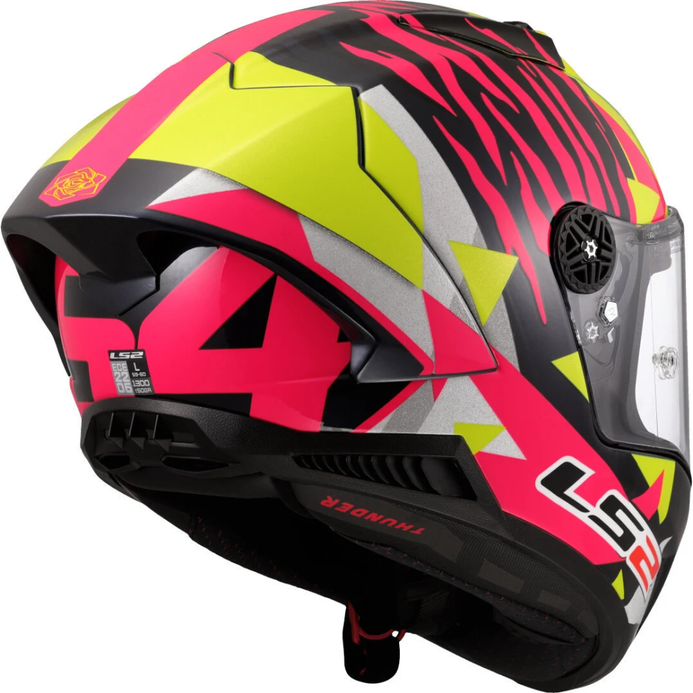 LS2 FF805 THUNDER CARBON GP AERO REPLICA ALDEGUER HELMET – Moto Mate